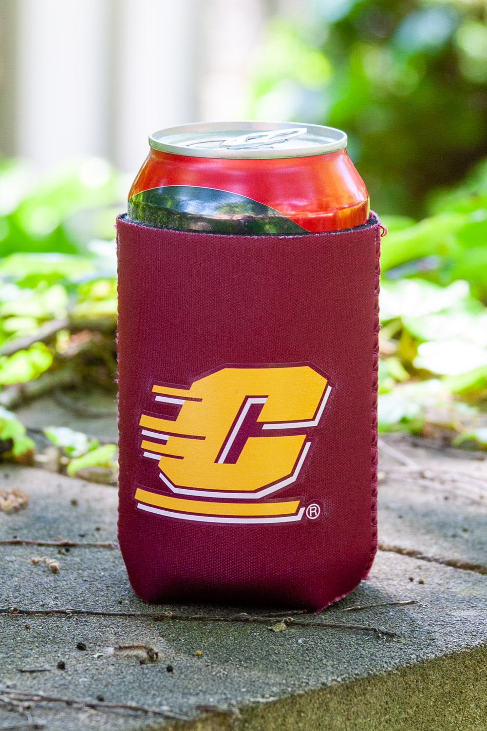 Flying C Maroon Coozie | The CMU Bookstore