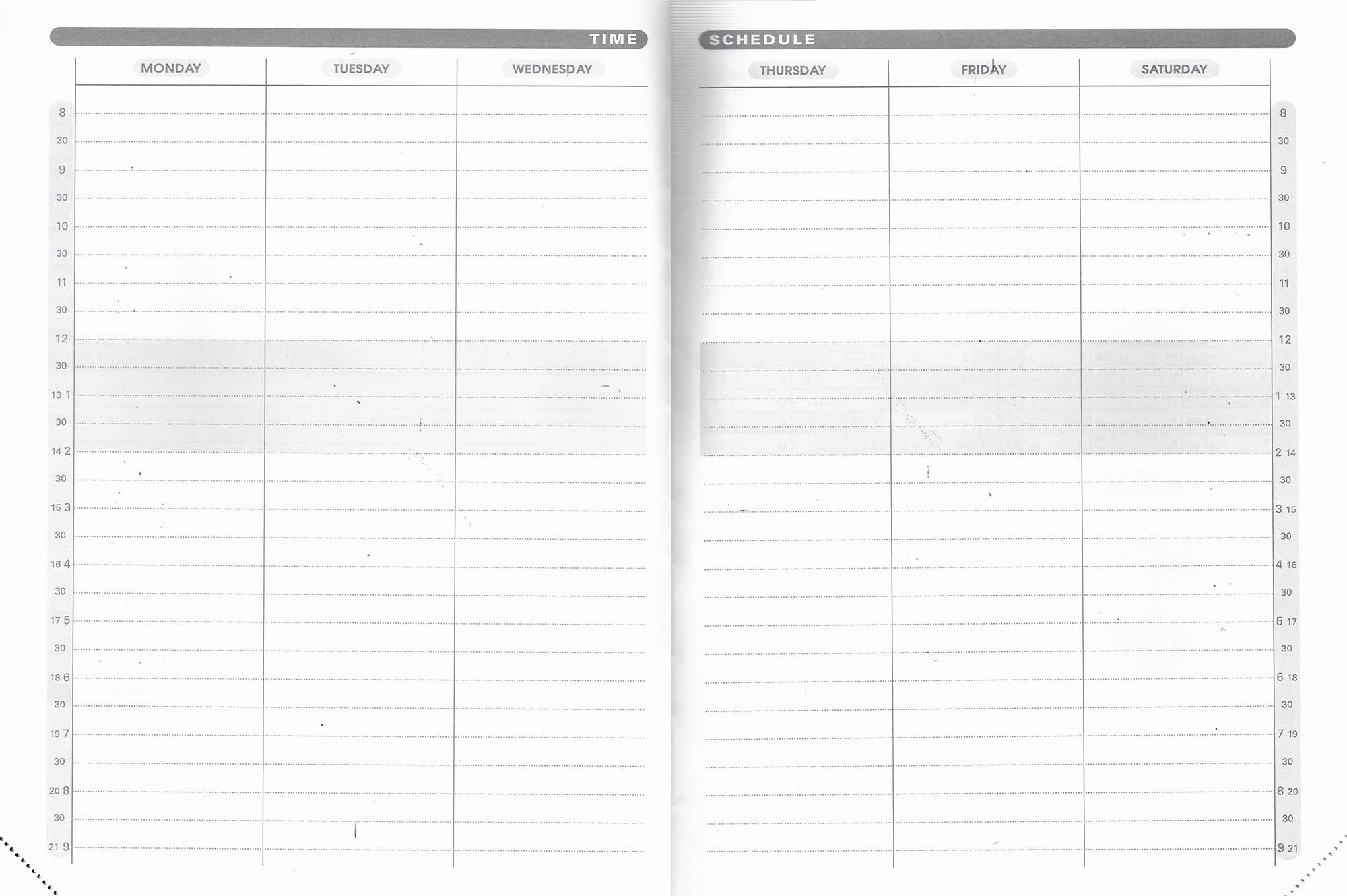Principal Weekly Horizontal Planner 2022-23 Academic YearbrbrandQUO ...
