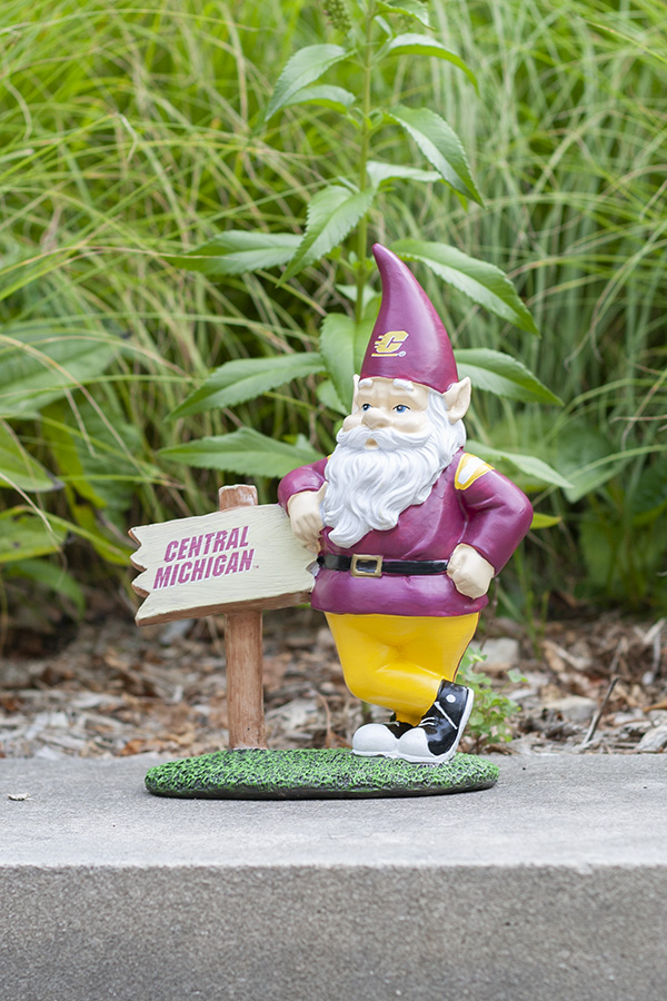 12" Flying C Gnome With Central Michigan Sign | The CMU Bookstore