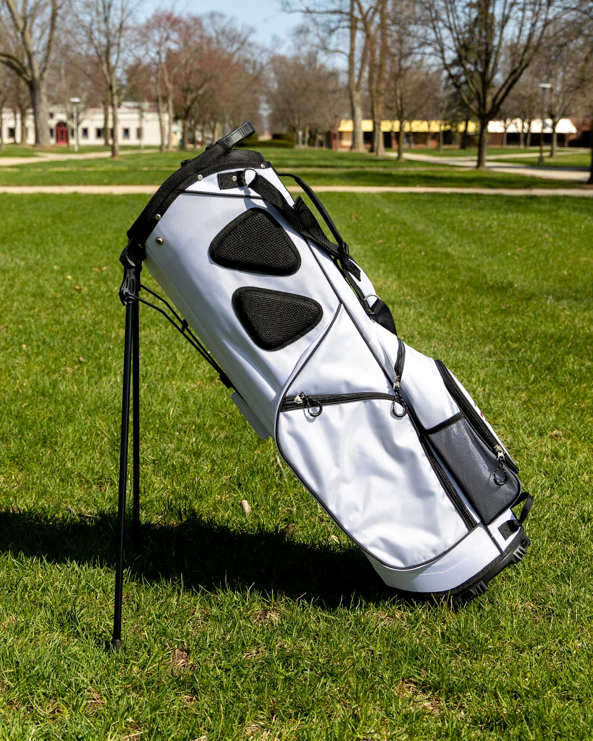 Central Michigan White Golf Birdie Stand Bag | The CMU Bookstore